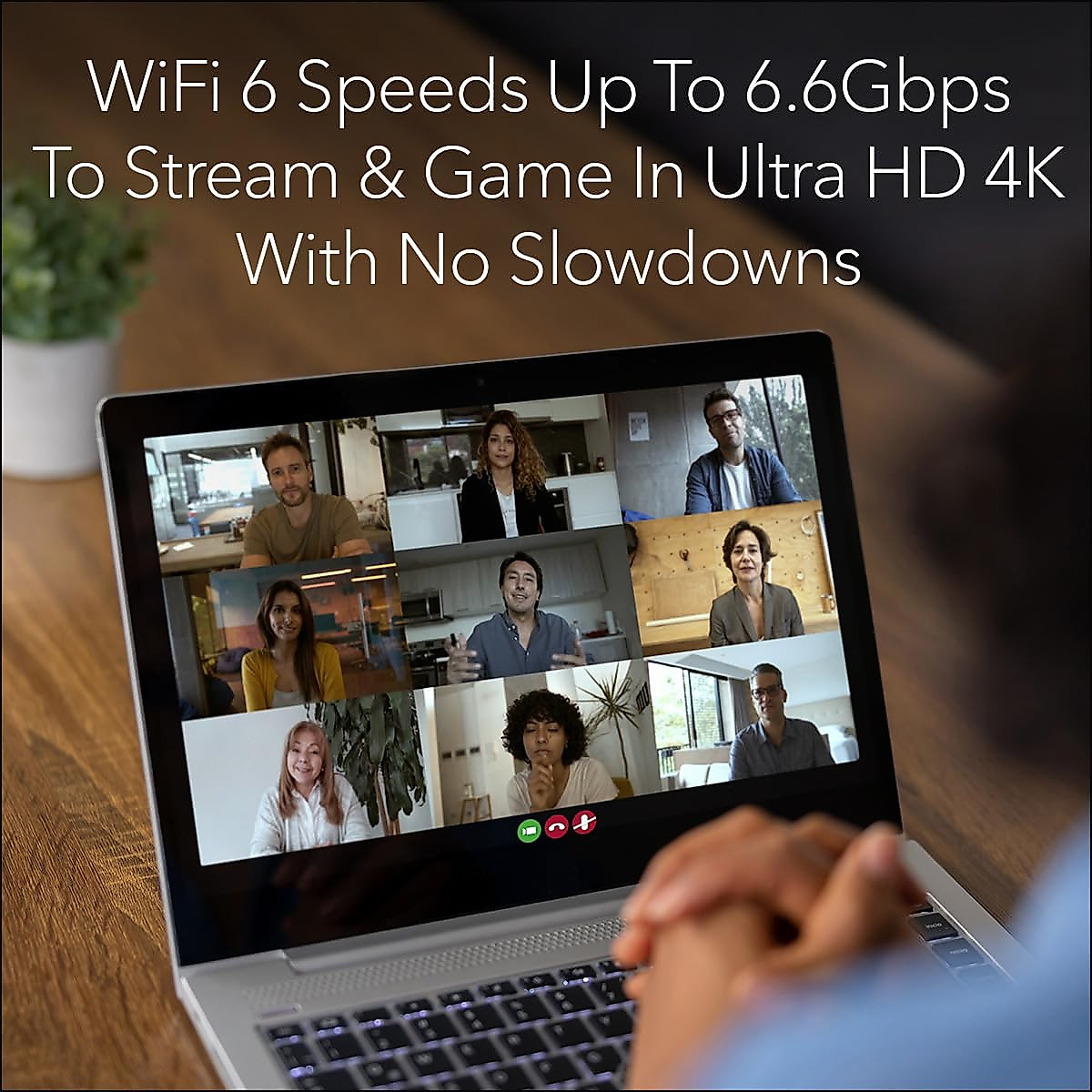 NETGEAR Nighthawk WiFi 6 Router (RAX70) 8-Stream Gigabit Router, AX6600 Tri-Band Wireless Speed (Up to 6.6 Gbps), Coverage Up to 2,500 sq.ft. and 40 Devices