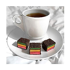 The Original Cakebites by Cookies United, Grab-and-Go Bite-Sized Snack, Italian Rainbow, 12 Pack of 3 Cookies