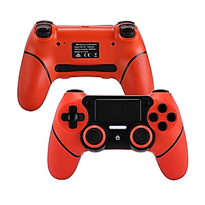 Wsxvzxc Controller Wireless for Ps4 Controller with Programming Key/Turbo /6-Axis Dual Shock Game Remote Joysticks Support Play-Station 4 Ps4 Console Pro/Slim