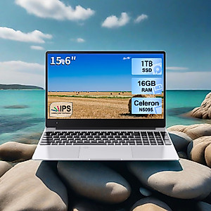 TUHUI Laptop Computer,16GB RAM, 512GB SSD,15.6” Inch Laptops, AMD Ryzen 5 5600U Hexa Core (Beats Intel i7-1255U),6 cores W11P Laptop,4.2GHz Maximum Processor Speed