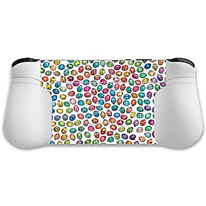 MightySkins Glossy Glitter Skin Compatible with Logitech G Cloud Gaming Handheld - Color Bugs | Protective, Durable High-Gloss Glitter Finish | Easy to Apply | Made in The USA