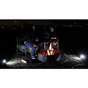 Boundery Big Block Portable LED COB Floodlight - Ultra Bright - 10 WATT - 500 Lumen, Water Resistant, Battery-Powered Work Light, Indoor/Outdoor Lantern for Camping, Car Repair, Construction (1 Pack)