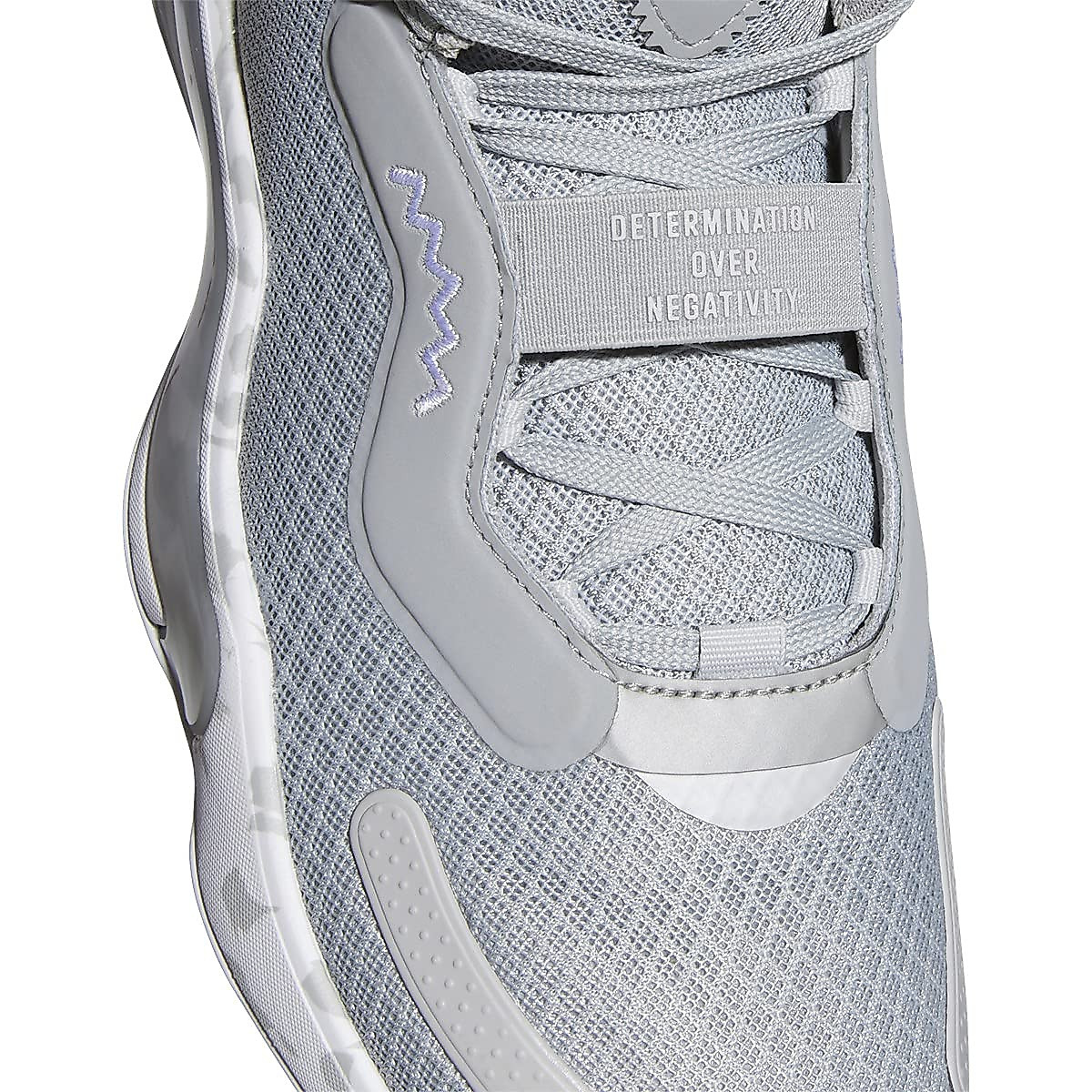 adidas mens D.O.N. Issue 3 Basketball Shoe, Team Mid Grey-white-team Light Grey, 9 Women/8 Men