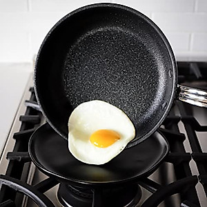 Hestan - ProBond Collection - TITUM 100% Triple Bonded Nonstick Stainless Steel Frying Pan, Induction Cooktop Compatible, Made without PFOAs (8.5-Inch)