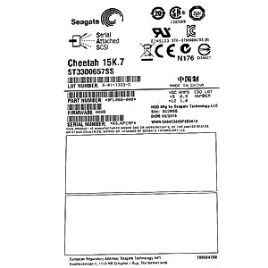 Seagate 300GB HDD, SAS, 3.5
