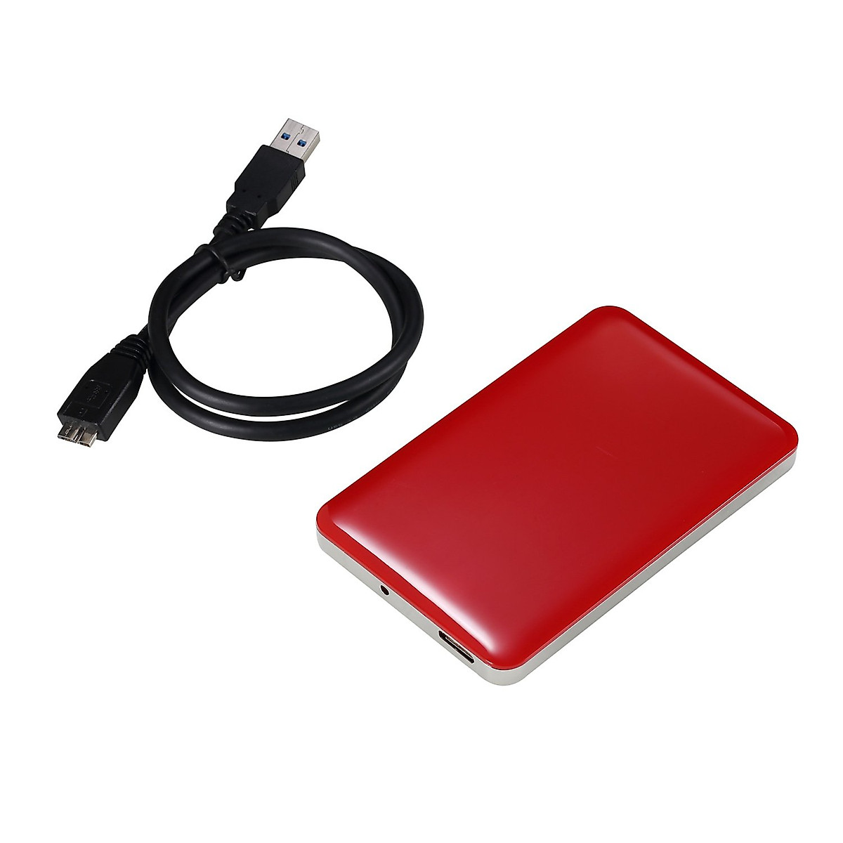 BIPRA U3 2.5 inch USB 3.0 NTFS Portable External Hard Drive - Red (80GB)