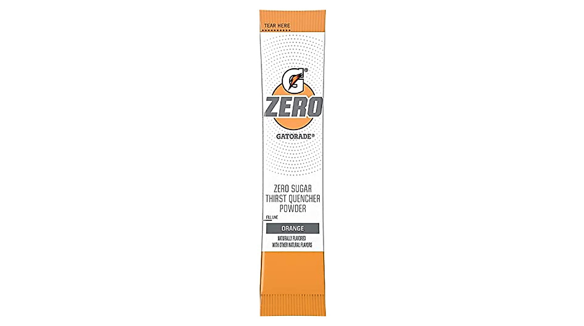 Gatorade Zero Powder Sticks: Orange Sugar Free Hydration