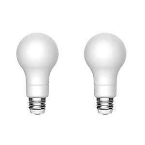 GE (2 Bulbs) Refresh LED A19 3-Way Light Bulb, Energetic Daylight 5000K, 30-70-100w Equivalent Using only 4-8-12w, 400/1050/1500 lumens, HD Light- Enhanced Color Contrast and Boldness LED 3 Way Bulb