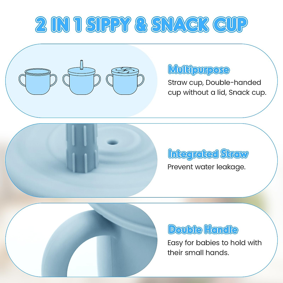 OEC-T5 Baby Led Weaning Supplie，Silicone Baby Feeding Set with Suction Plate and Bowl，Toddler Self Feeding Essentials with Spoons Forks Bib Sippy Cup，Eating Utensils for 6+ Months (10 Pcs)