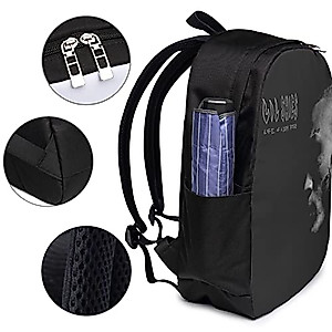 DaniBrant Lil Skies Life of a Dark Rose 17 in Backpack USB Charger Bookbag Laptop Bag Bookbag Unisex Student Adult Classic Fashion Backpack