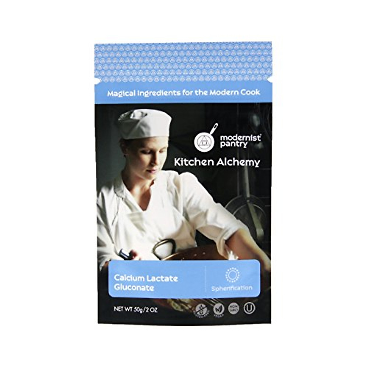 Pure Calcium Lactate Gluconate ☮ Vegan ✡ OU Kosher Certified - 50g/2oz