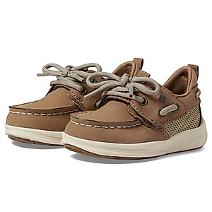 Sperry Fairwater Plushwave Jr Boat Shoe, TAN, 6 US Unisex Little Kid