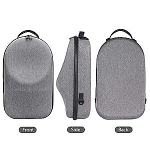 Etase Hard EVA Bag Protect Cover Storage Box Travel Case Carrying Case for Rift S PC-Powered VR Gaming Headset
