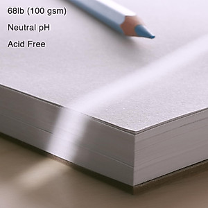 Artisto 9x12" Premium Sketch Book Set, Spiral Bound, Pack of 2, 200 Sheets (100g/m2), Acid-Free Drawing Paper, Ideal for Kids, Teens & Adults.