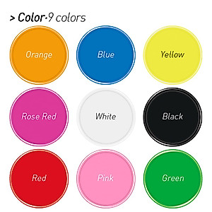 Nurlean 200-1000 Pieces Custom Plastic Chips Drink Tokens for bar, 37mm 1.45in,Imprinted with Your Personalized Logo and Text