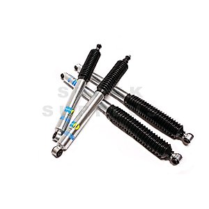Bilstein 5100 Monotube Gas Shock Set compatible with 2005-2016 Ford F250 4WD w/4" Lift