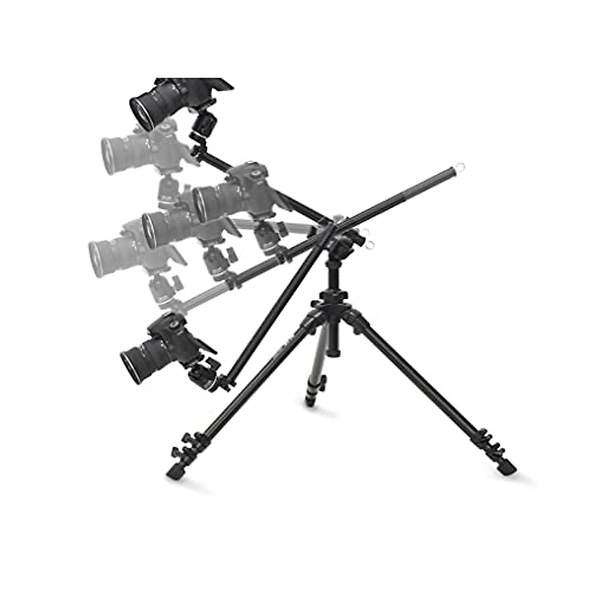 SLIK Creator’s Series: Sliding Arm II – 19.5” Mini Boom Arm, Black (Model: 618-757)