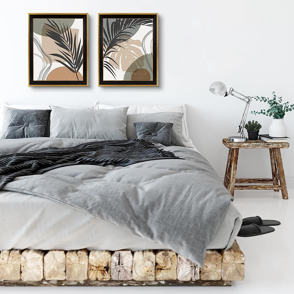 AUEAR,16x20 Picture Frame for 16x20 Photo Without Mat,Vintage Style,Wall Mounting (Black and Classic Gold)