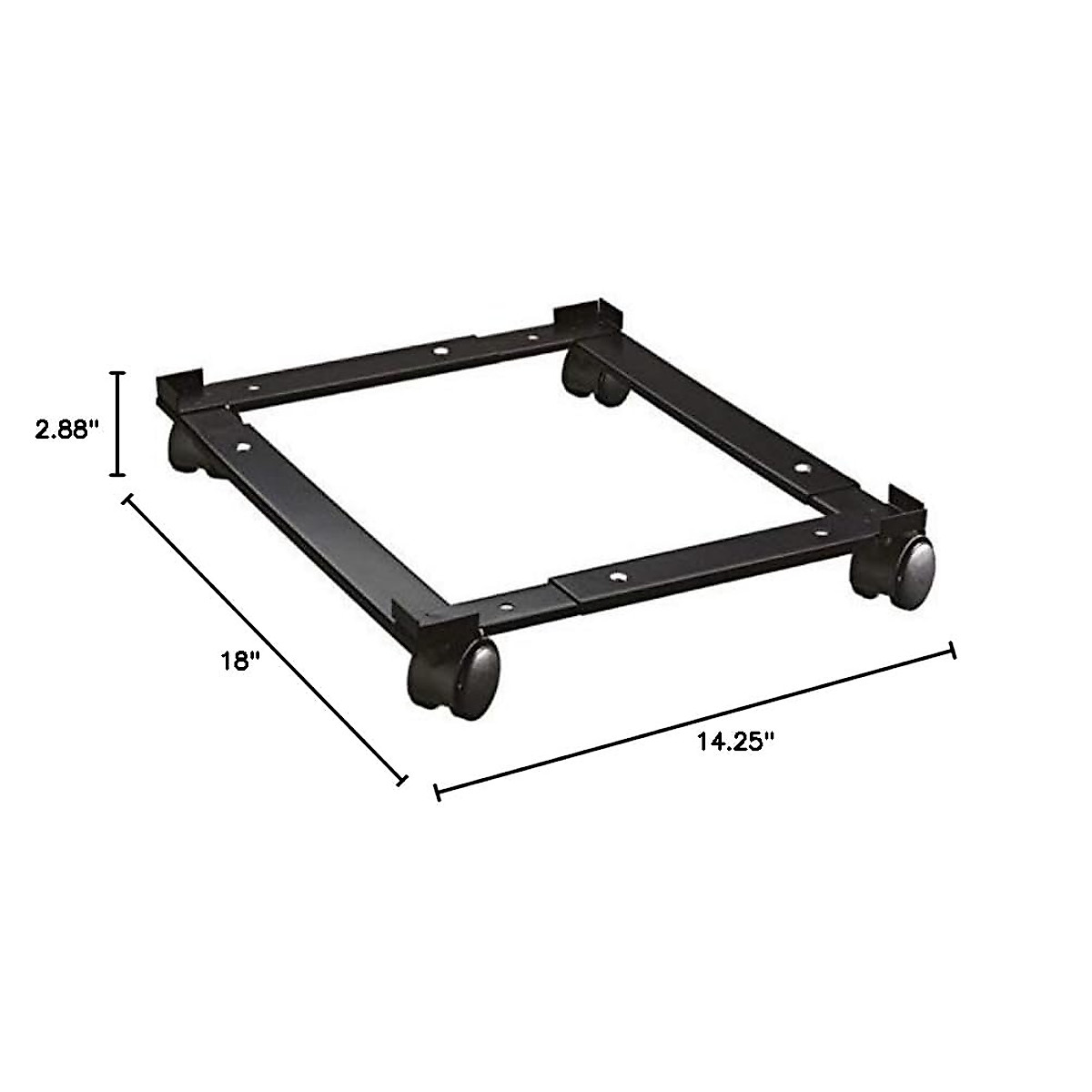 Scranton & Co Adjustable File Caddy in Black