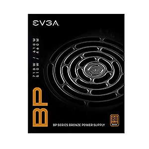 EVGA 610 BP, 80+ BRONZE 600W + 10W, 3 Year Warranty, Power Supply 100-BP-0610-K1