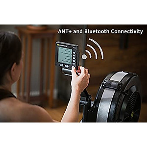 Concept2 RowErg Indoor Rowing Machine - PM5 Monitor, Device Holder, Adjustable Air Resistance, Easy Storage