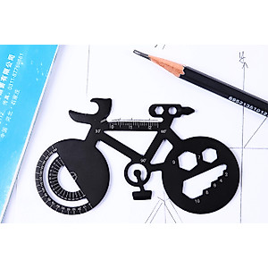 16 in 1 Credit Card Multi Tool Set Unique Gifts for Men who Have Everything - Best for Hiking, Kayaking, Camping.