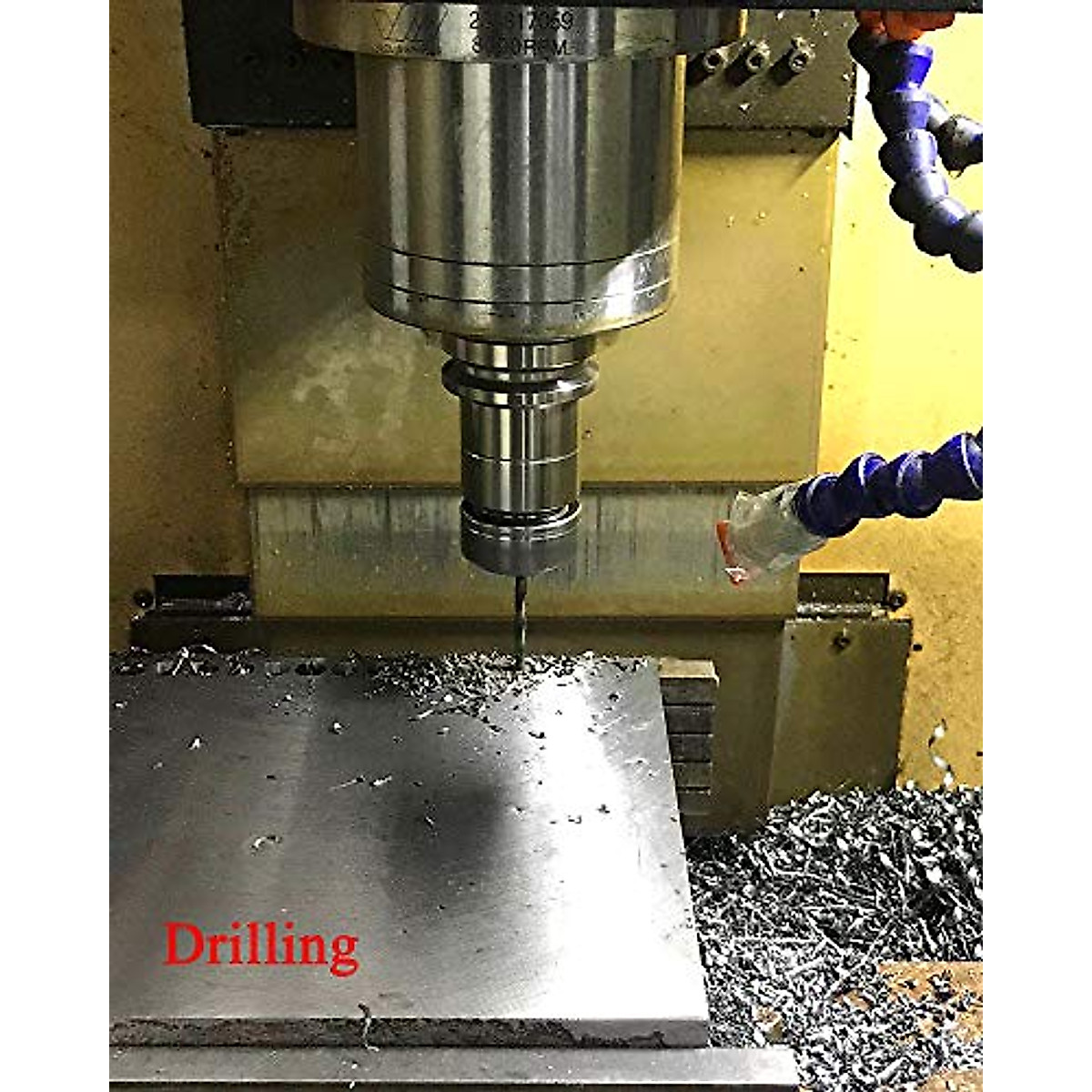 MAXTOOL No.4 5pcs Identical Screw Machine Drills Dia 0.209" HSS M2 Twist Stub Drill Bits Wire Gauge Numbered Fully Ground Short Drills; SMN02H10R04P5