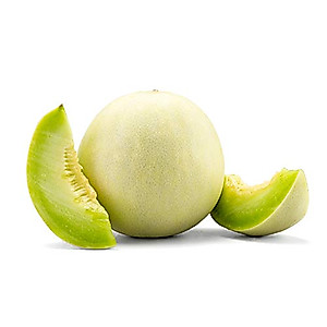 "Green Flesh" Honeydew Seeds for Planting, 50+ Heirloom Seeds Per Packet, (Isla's Garden Seeds), Non GMO Seeds, Botanical Name: Cucumis melo, Great Home Garden Gift