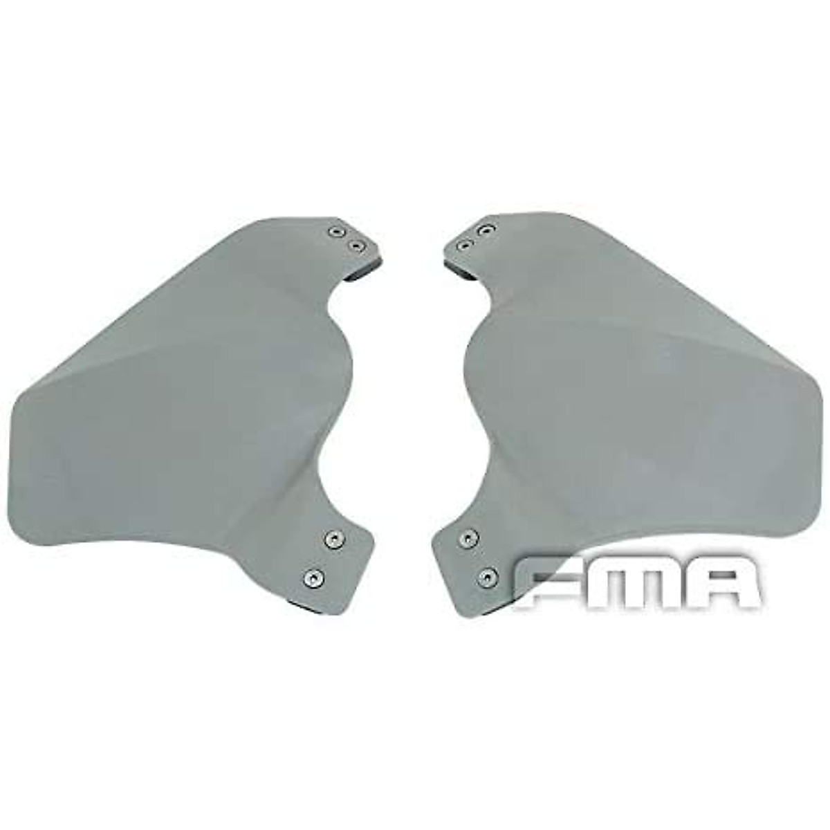 ATAIRSOFT Tactical Airsoft Up-Armor Protective Ear Side Cover for Fast Helmet Rail Helmet Accessories FG