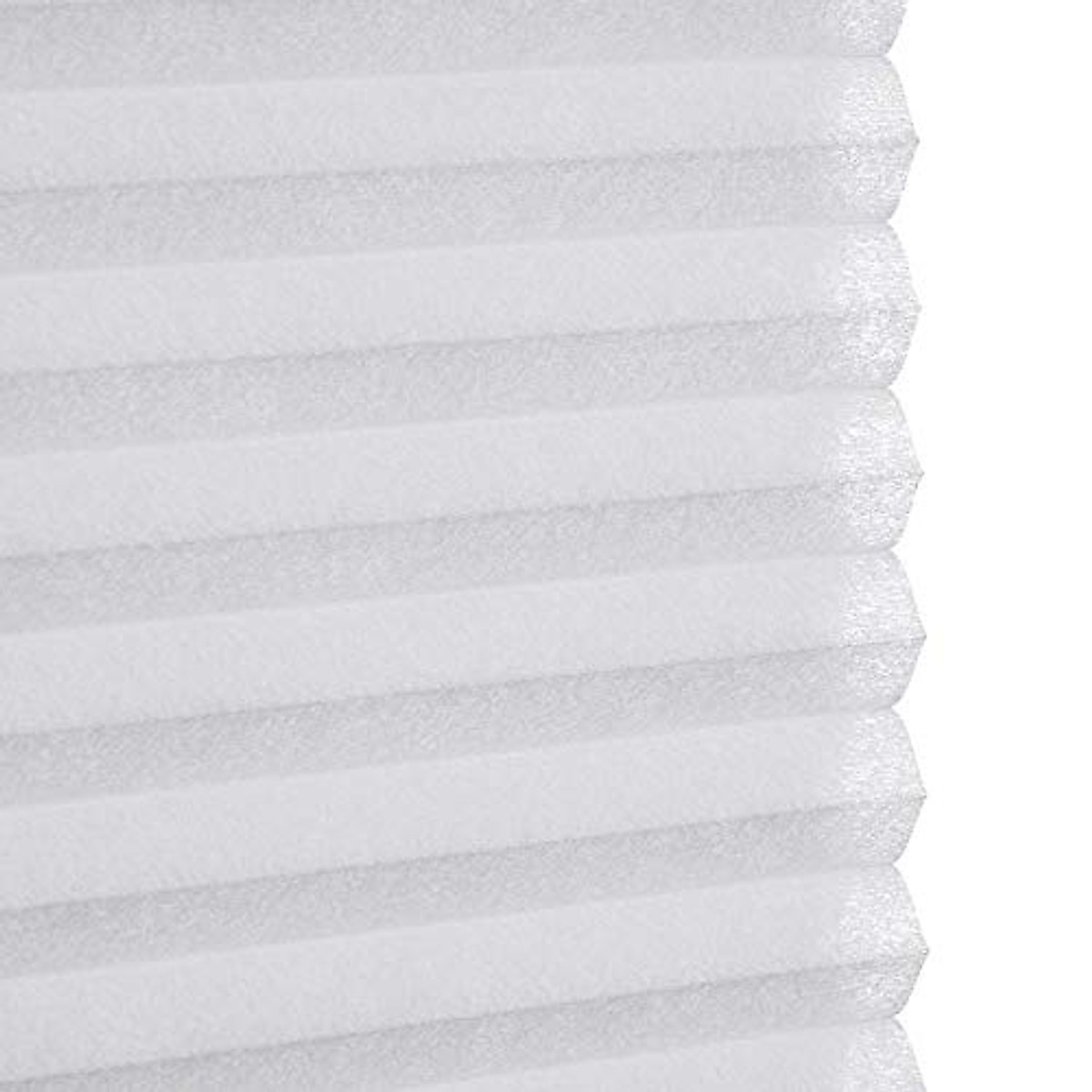 Home Decorators Collection Cut-to-Width Snow Drift 9/16 in.Top-Down Bottom-Up Cordless Cellular Shade - 28 in. W x 48 in. L