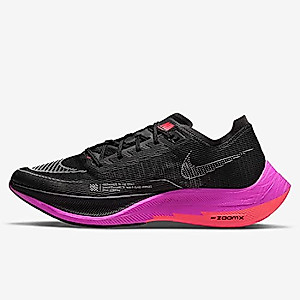 Nike Men's ZoomX Vaporfly Next 2 Running Shoes, Black/Flash Crimson, 13