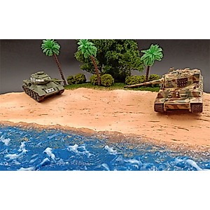 90 Pcs Mixed Bush Trees Model Trees Miniature Vegetation Groups Shrubs Railway Model Architecture Trees Railroad Accessories Mini Trees for Crafts Diorama