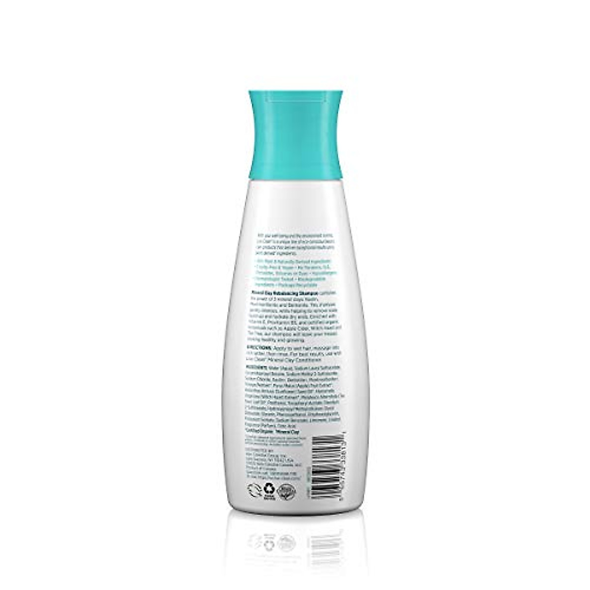 Live Clean Shampoo, Rebalancing Mineral Clay, 12 Oz