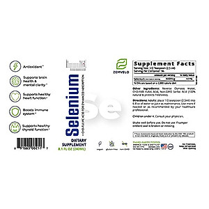 Liquid Ionic Selenium | 96 Day Supply | Longevity and Wellness | Adult Healthy Aging Supplement | Natural Inflammatory Response