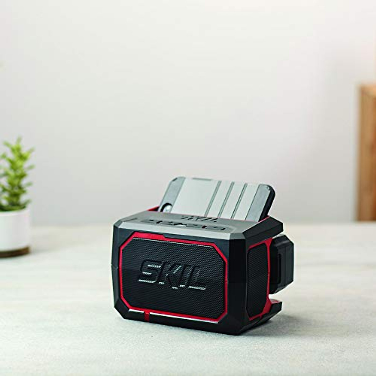 SKIL 3-Tool Combo Kit: Pwrcore 12 Brushless 12V 1/2" Cordless Drill Driver, Oscillating Multitool & Bluetooth Speaker, Includes Two 2.0Ah Lithium Batteries & Standard Charger - CB738801