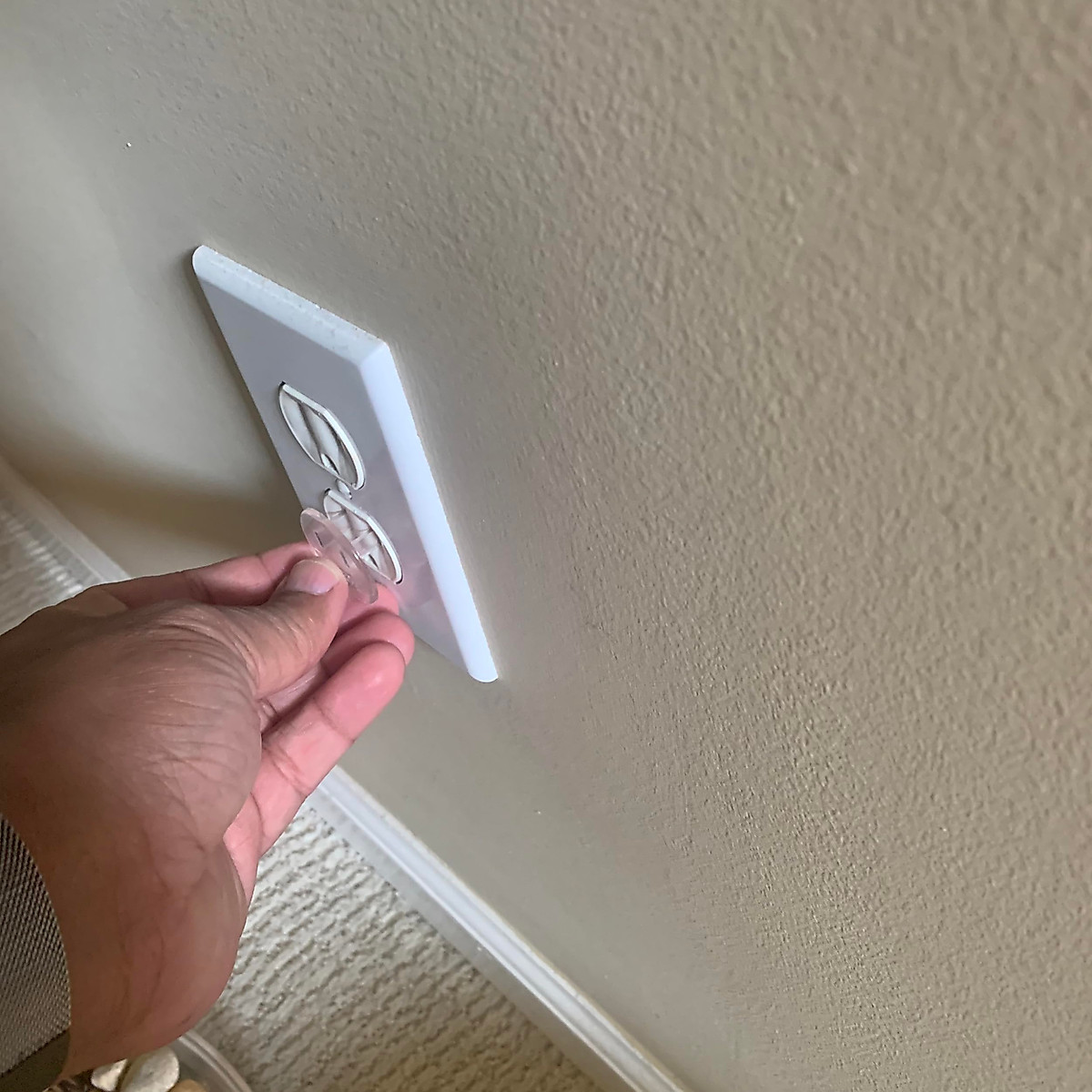 Baby Buddy Outlet Plugs, Clear, 24-Count