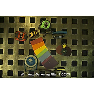 3M Speedglas Welding Helmet 9100, 06-0100-30iSW, with Auto-Darkening Filter 9100XXi 3 Arc Sensors for MMAW TIG MIG Tack Plasma Arc Welding and Grinding Mask, 1 Each, Black