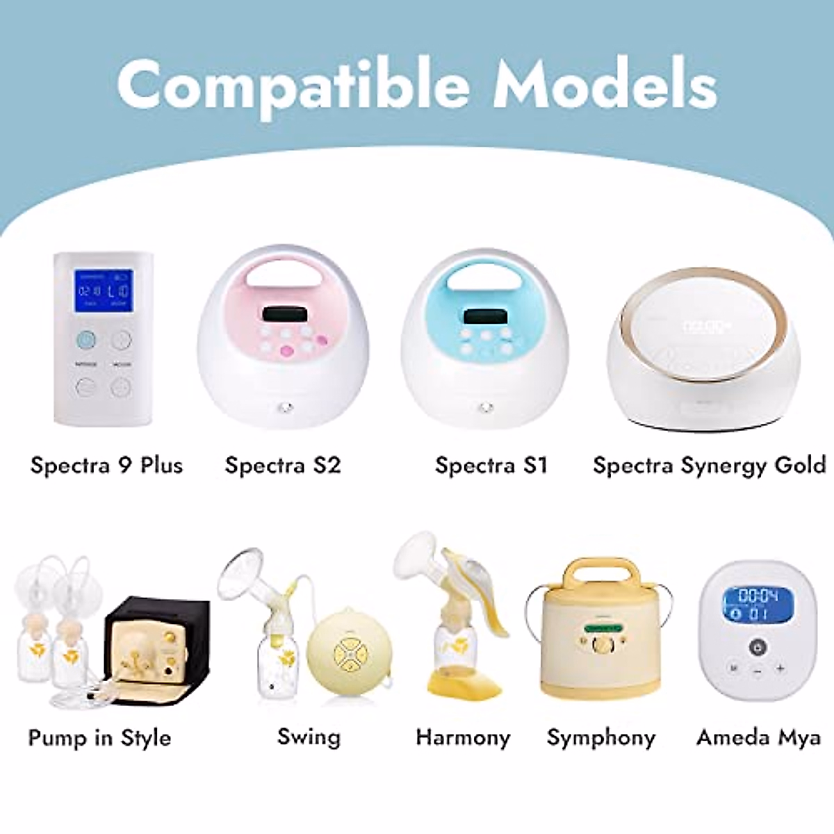 [6-Count] Papablic Duckbill Valves for Spectra and Medela, Replaceable Duckbill Valves for Spectra S1 Spectra S2 valves and Medela Pump in Style, BPA/DEHP Free