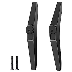 TV Legs for LG 43in TV UJ LJ Series, Compatible with LG TV Stand Replacement Base 43UJ6300 43UJ6300PUA 43UJ630T 43UJ635T 43LJ5500 43LJ550M 43LJ5550 43LJ5500UA with Screws