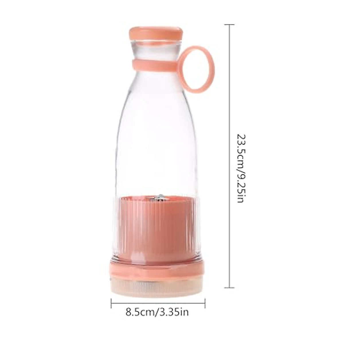 Portable Blender Mini Fruit Juicer Mixer Travel Blender Bottles Small Juice Extractor For Traveling Gym Office Small Electric Blender Juice Extractor