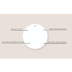 CANARY ROAD Two State Long Distance Family Ornament | State to State Christmas Gift | Personalized Christmas Ornament | Moving Away Gift | Mothers Day