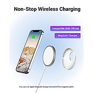 Fumuxry Continuity Camera Mount for MacBook Air, Pro Compatible with Magsafe for iPhone 14/13/ 12 Series, iPhone Webcam Mount for iOS 16 & macOS Ventura