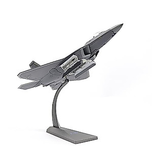 NUOTIE 1/72 F-22 Raptor Model diecast Airplane Model Military Plane Fighter for Collections and Gifts (TY 325 FW)