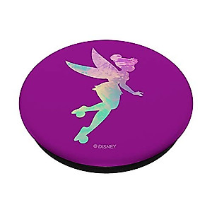 Disney Peter Pan Tinker Bell Purple Tie Dye 90s PopSockets PopGrip: Swappable Grip for Phones & Tablets