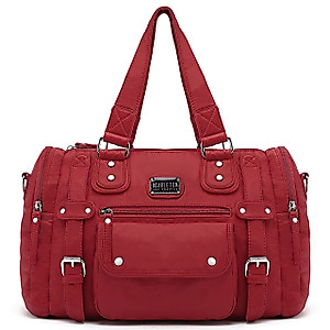 Scarleton Purses for Women Large Hobo Bags Satchel Handbags for Women Top Handle Shoulder Bag Tote Vegan Leather, H148513, Green