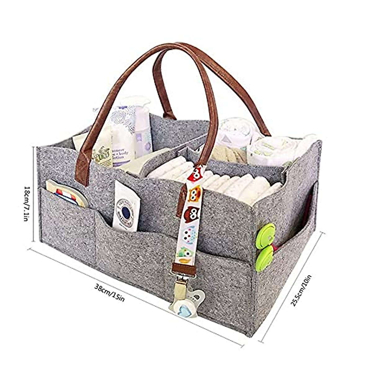 Tatoonly Superjiuex Portable Non-Woven Cloth Mummy Bag Bladder Multi-Functional Mummy Bag Diaper Stack Baby Stuff Collection Stroller