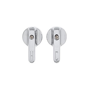 Empire Faucets Bathtub Faucet Handles - Chrome Replacement Bathtub Faucet Knobs - 17pt Broach Metal Lever Shower Handles