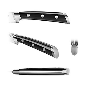 Cangshan TS Series 1020625 Swedish 14C28N Steel Forged 2.75-Inch Peeling Knife and Wood Sheath Set