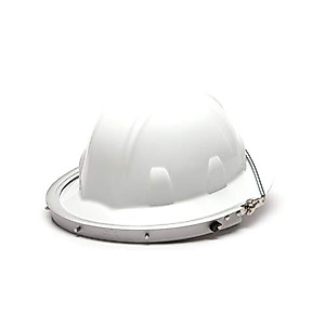 Pyramex Safety Safety Aluminum Full Brim Hard Hat Face Shield Adapter