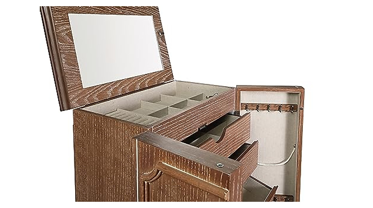 Cabby Jewelry Cabinet: Elegant & Secure Storage